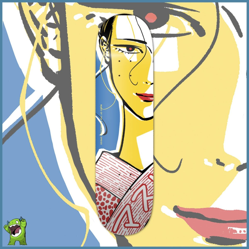 MOTFD Skateboard Deck - Design 1 – Clever Eagle Records