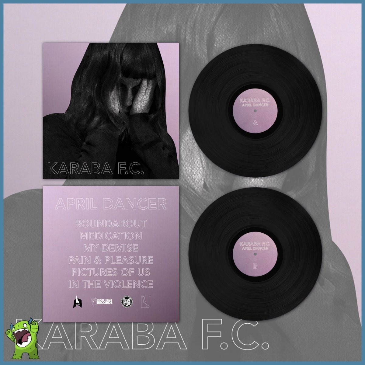 Karaba FC - April Dancer EP [Vinyl] – Clever Eagle Records