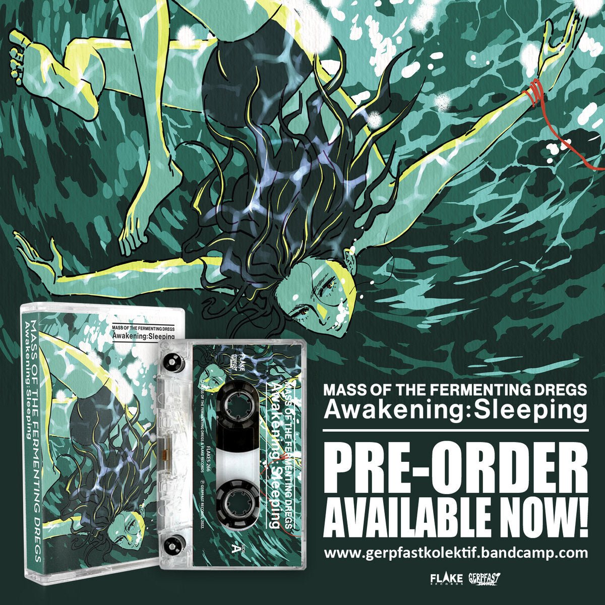 MASS OF THE FERMENTING DREGS - Awakening:Sleeping [Cassette] – Clever ...