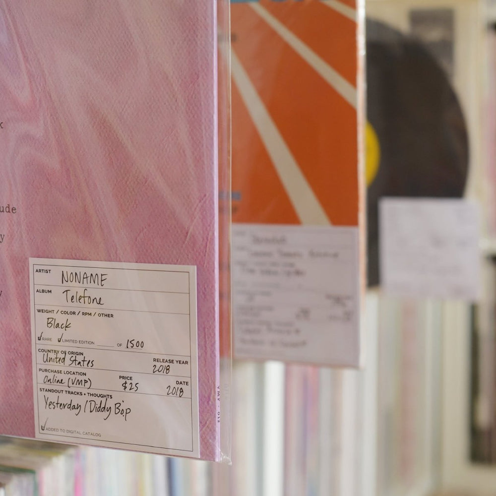 Vinyl Record Catalog Cards – Clever Eagle Records
